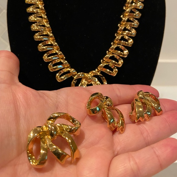 D'Orlan | Jewelry | Necklace Earrings And Brooch Set Bijoux Dorlan ...